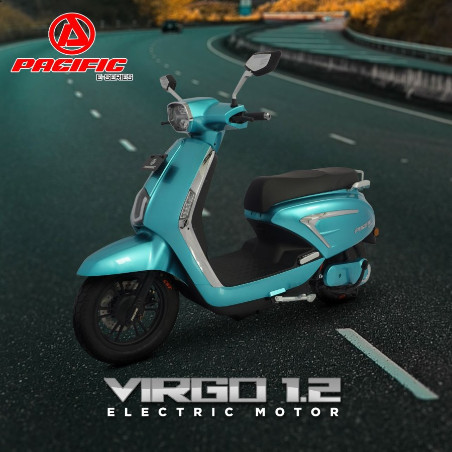 Jual Pacific Sepeda Motor Listrik// Pacific Vespa Virgo 1.2 E-Bike Electric Bike | Shopee Indonesia