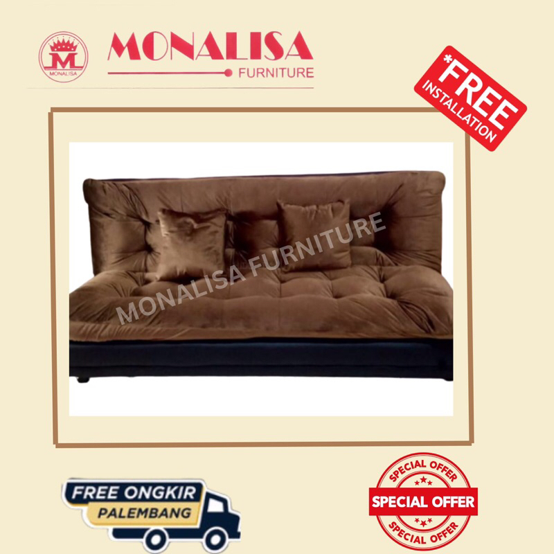 Jual Sofabed bludru Dacron / Sofa Ruang Keluarga Empuk / Sofa bed Ruang ...