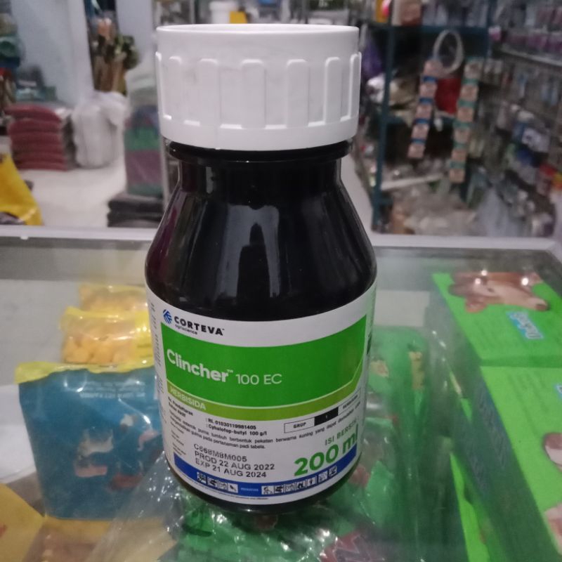Jual CLINCHER 100 EC/herbisida/ obat rumput padi/racun rumput daun ...