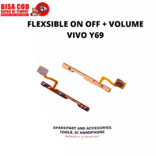 Jual FLEXSIBLE TOMBOL fleksibel POWER ON OFF + VOLUME VIVO Y11 Y12 Y15 Y69 ORIGINAL | Shopee ...