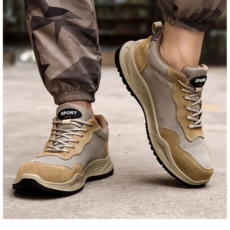 Jual Sepatu Safety shoes anti static 6kV Ujung besi baja ringan anti ...