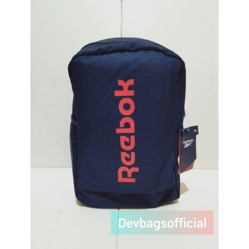 Jual Reebok Bagpack navy 15 L - tas reebok - tas murah - reebok ...