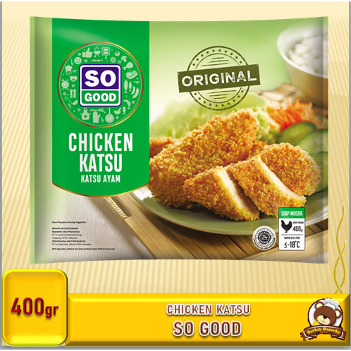 Jual So Good Chicken Katsu 400g Naget Nugget So Good Distributor Frozen ...