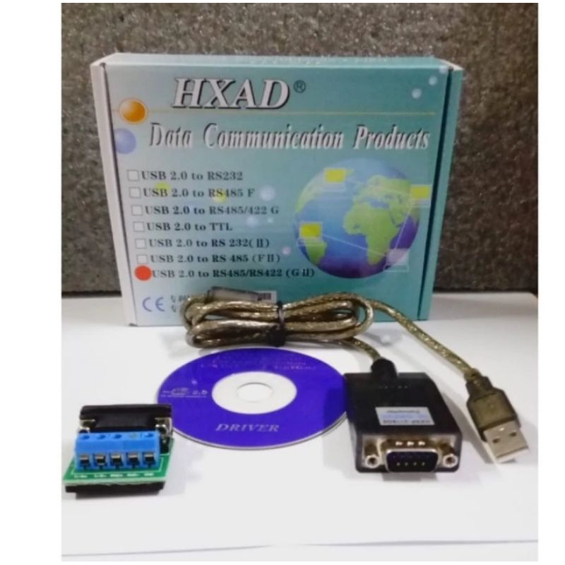 Jual USB 2.0 To SERIAL RS 485/RS422 Converter HEXIN HXSP-2118 G | Shopee Indonesia