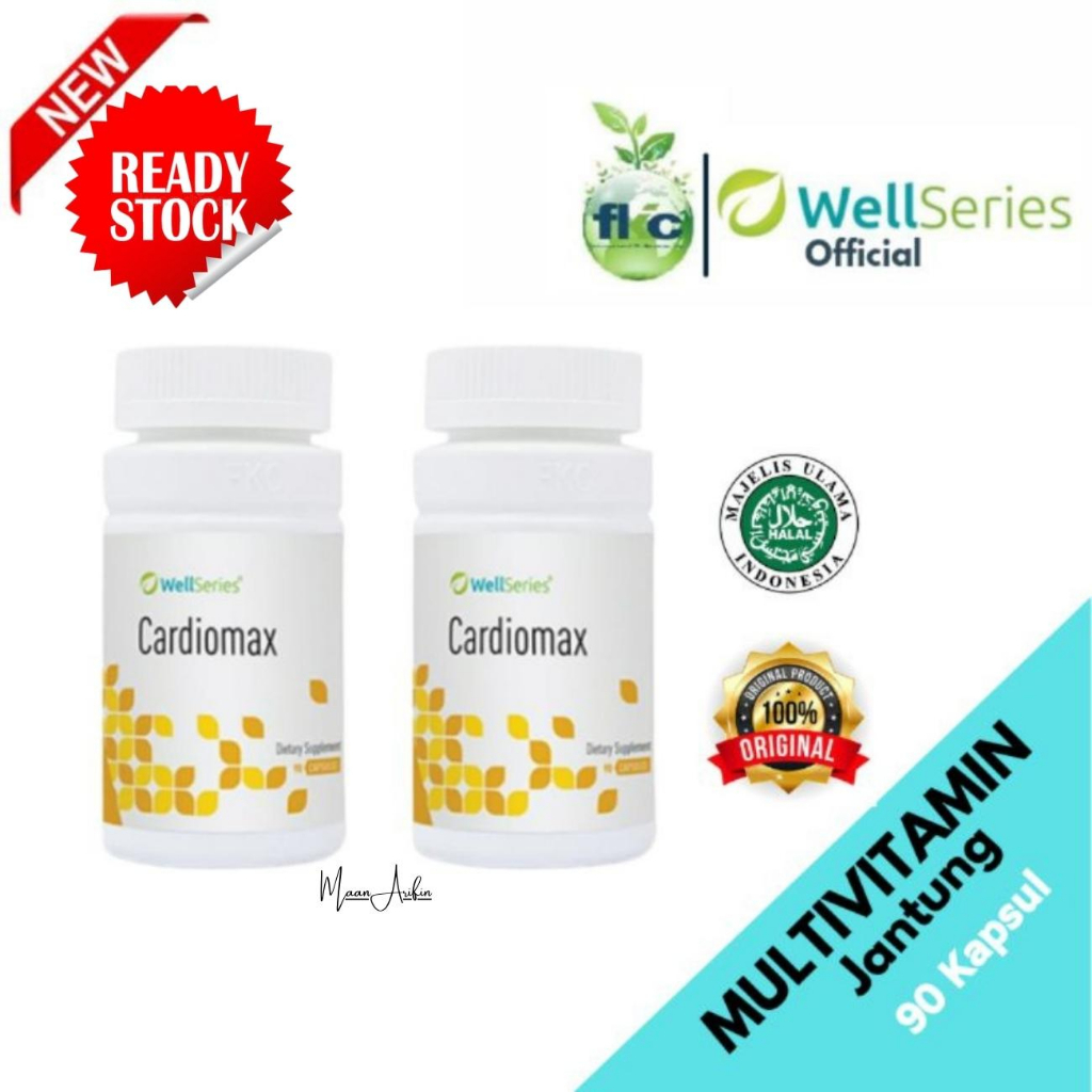 Jual FKC Well Series Cardiomax Multivitamin 90 Kapsul Perlindungan ...