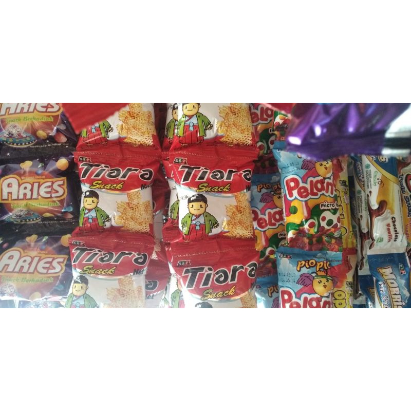 Jual jajanan jadul | ciki 500an | aries 500an | tiara taro 500an | pio ...