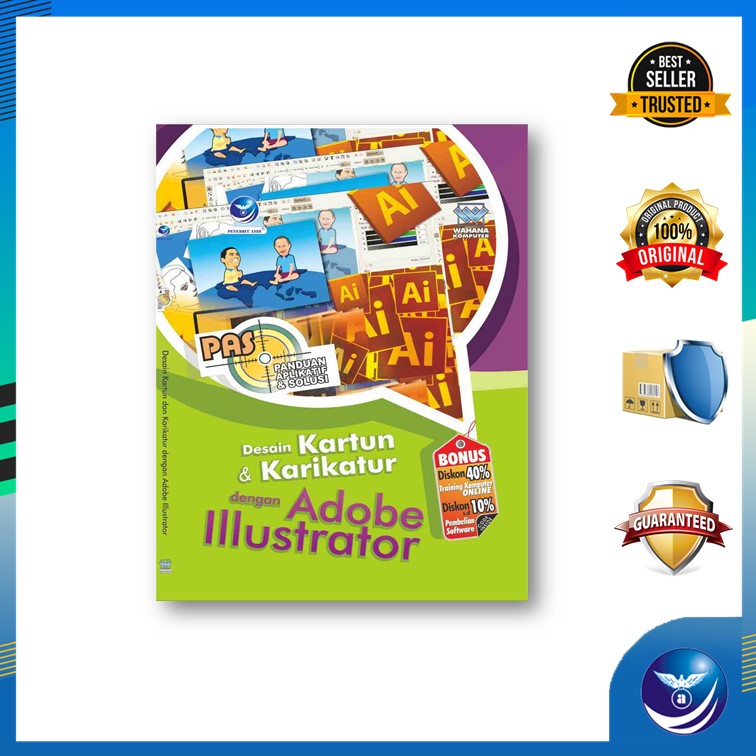 Jual Penerbit Andi -Panduan Aplikatif Dan Solusi : Desain Kartun Dan ...