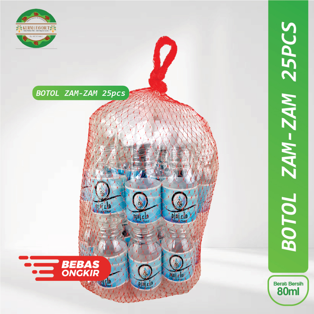Jual BOTOL AIR ZAM ZAM 80ML | Shopee Indonesia