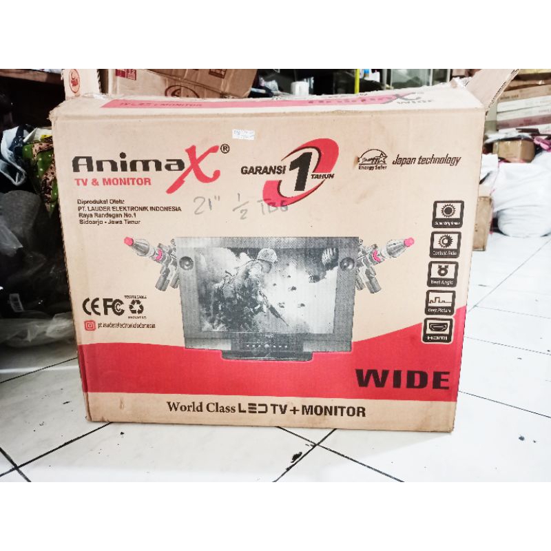 Jual televisi tabung datar animax 21 inch | Shopee Indonesia