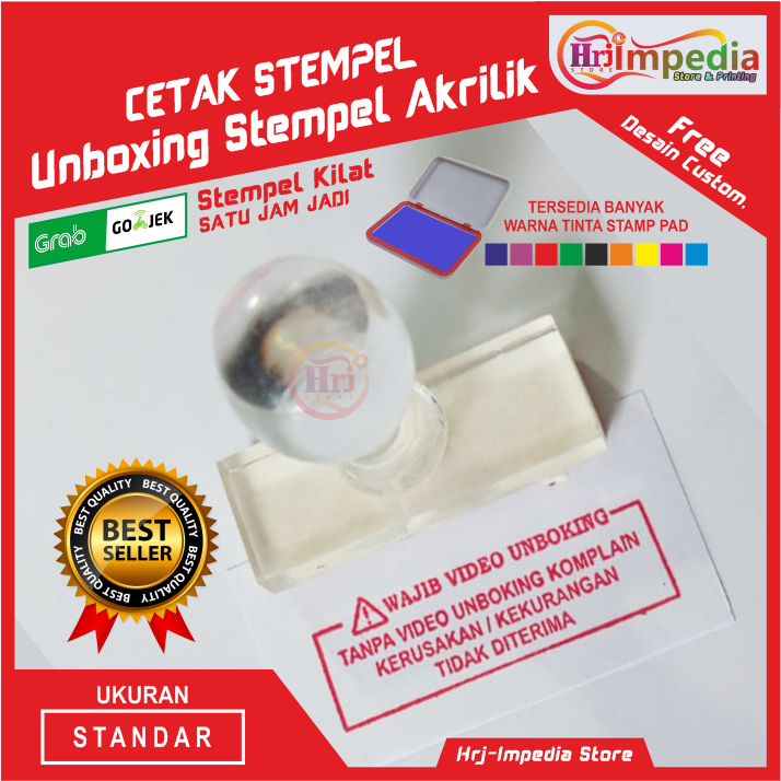 Jual Cetak Stempel Akrilik | Cetak Stempel Acrylic | Cetak Stempel ...