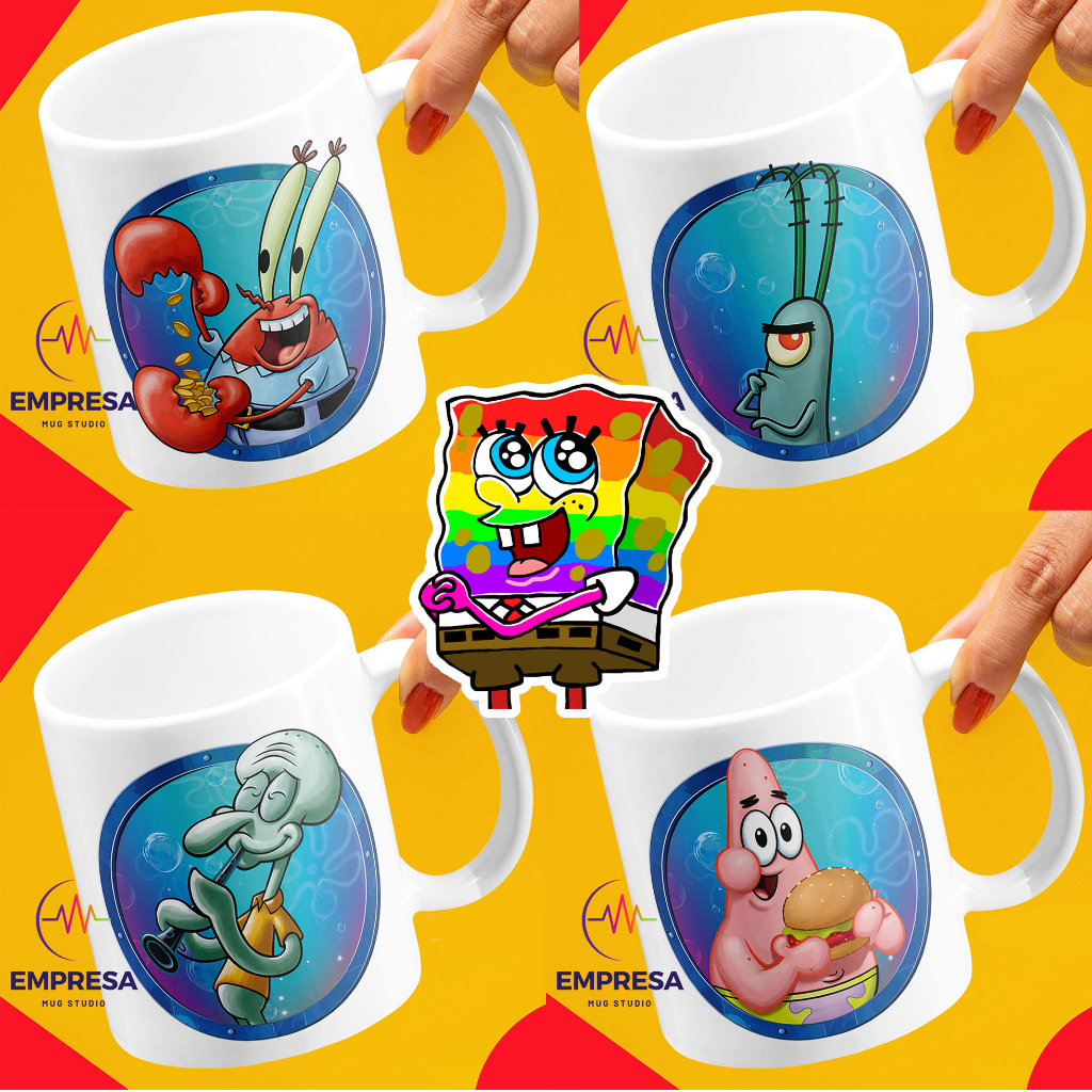 Jual [Collection] Spongebob Patrick Squidward and manymore Ceramic ...