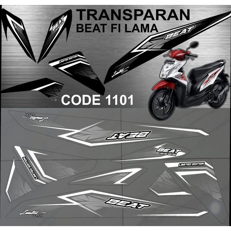 Jual Striping transparan BEAT fi lama 2013-2015 | Shopee Indonesia