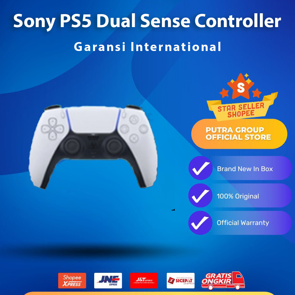 Jual (ORIGINAL) Sony PS5 Dual Sense Controller DualSense Stik PS5 ...