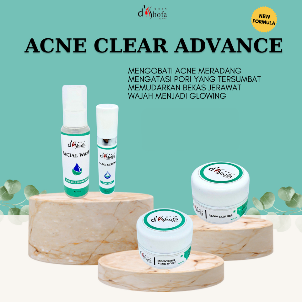 Jual PAKET ACNE CLEAR ADVANCE | Shopee Indonesia
