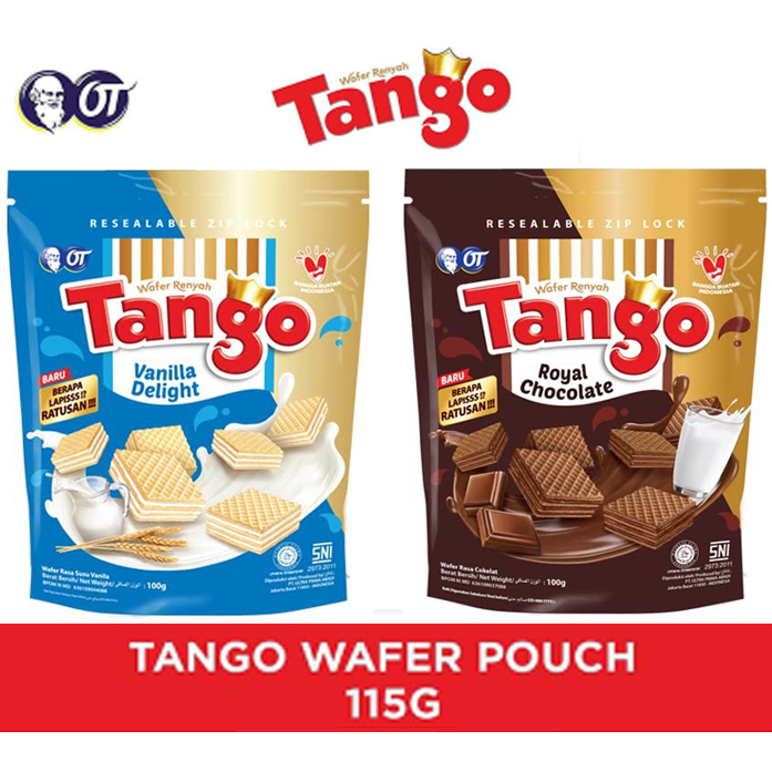 Jual Tango Wafer Pouch 115g 115 gram | Shopee Indonesia