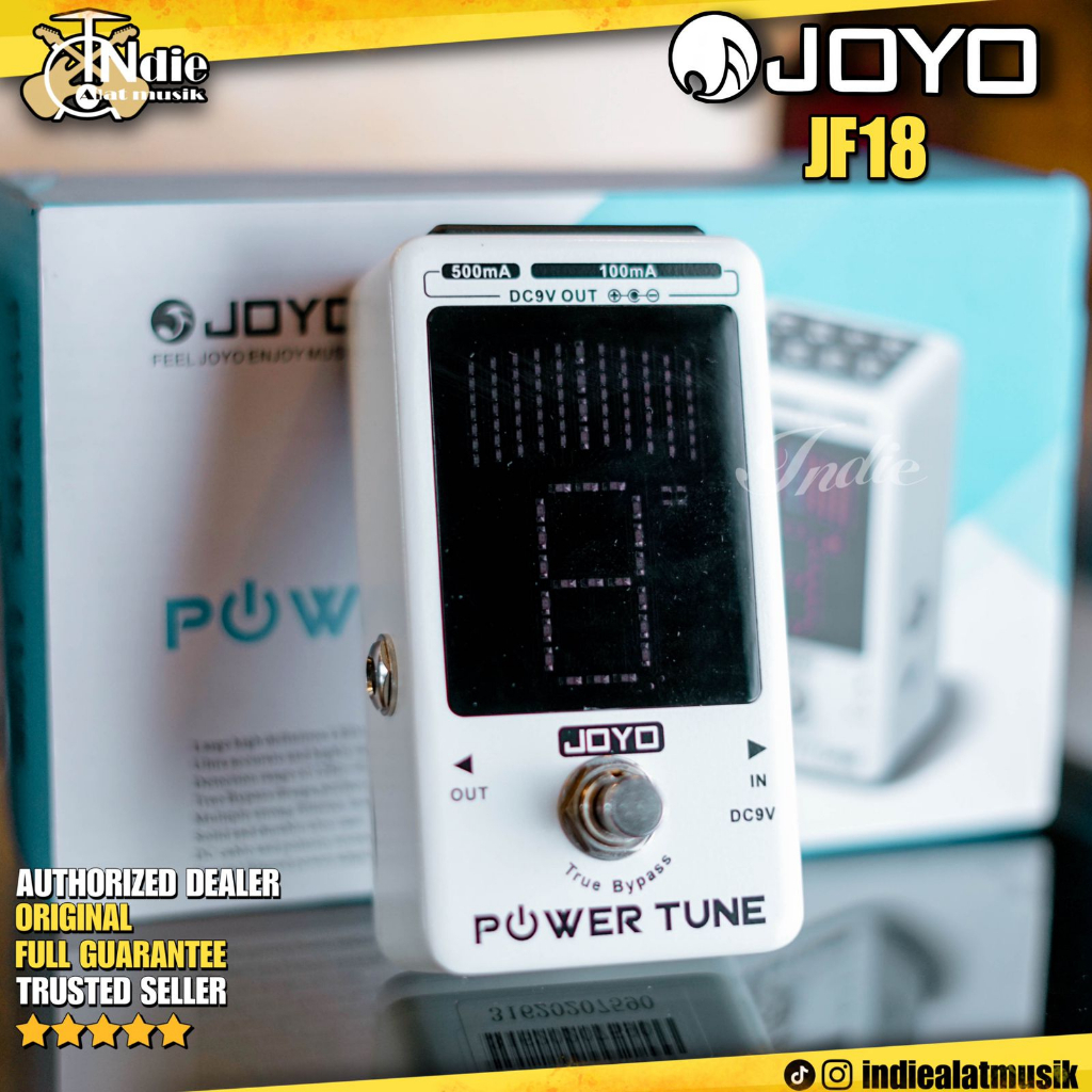 Jual Pedal JOYO Power Tune 8 Port JF18 Tuner Pedal With Power Supply | Shopee Indonesia