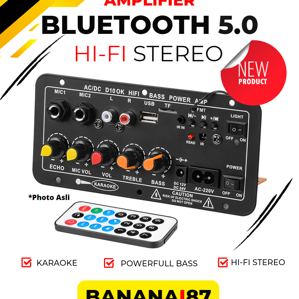 Jual Professional Mini Mixer Ampli Amplifier Audio Ultra-Compact ...