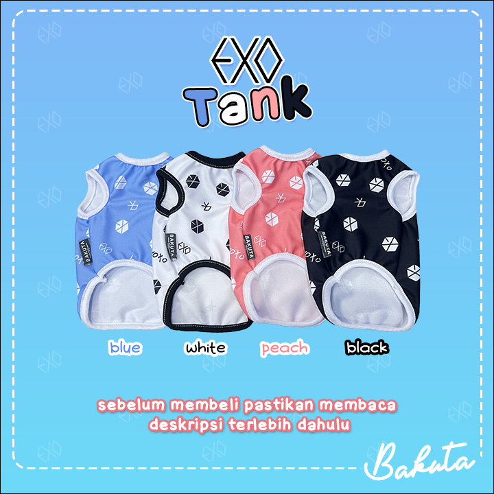 Jual Baju Kucing Tank Edisi Exo Tank Untuk Kucing dan anjing / Baju ...