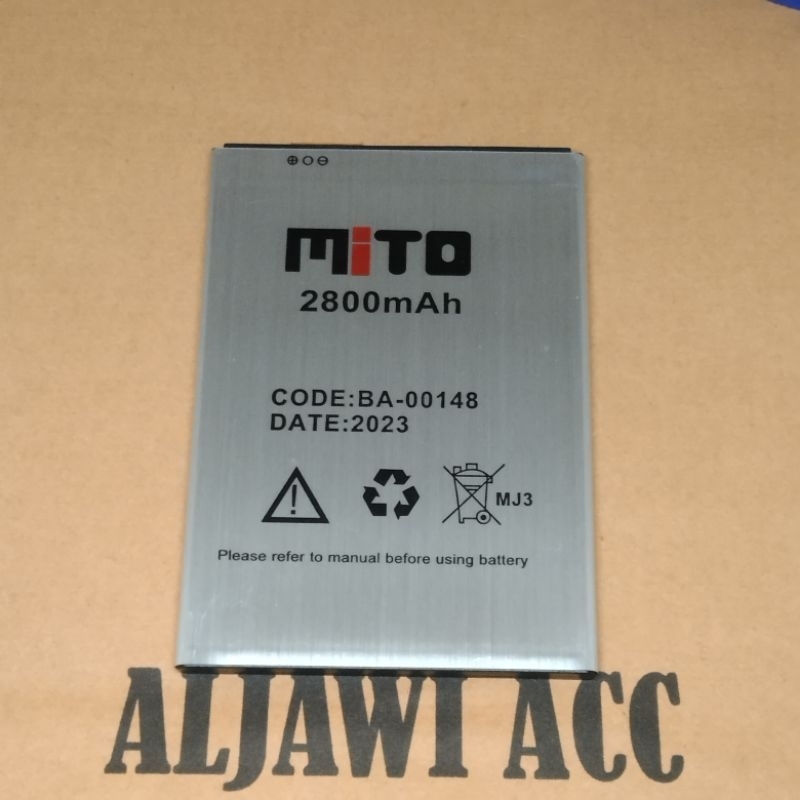 Jual Baterai Batre Battery Mito Z3 A37 BA-00148 Original Battery Hp ...