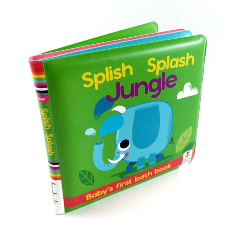 Jual Baby's First Bath Book Splish Splash Jungle A Colour Changing ...