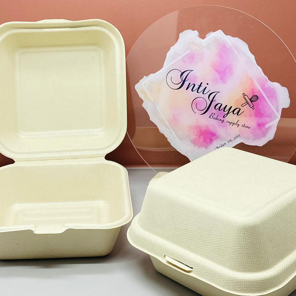 Jual BAGGASE BOX/LUNCH BOX/BENTO BOX/KOREAN CAKE BOX/WAX PAPER/BAKING ...