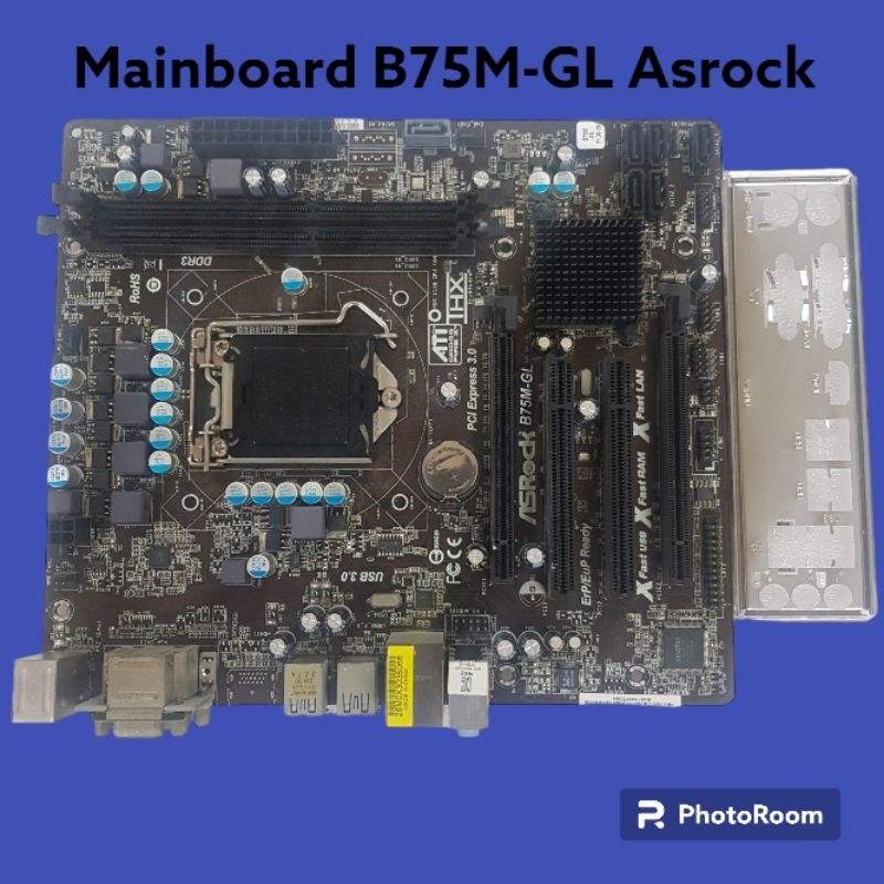 Jual Mainboard Asrock B75M soket 1155 Ddr3 | Shopee Indonesia