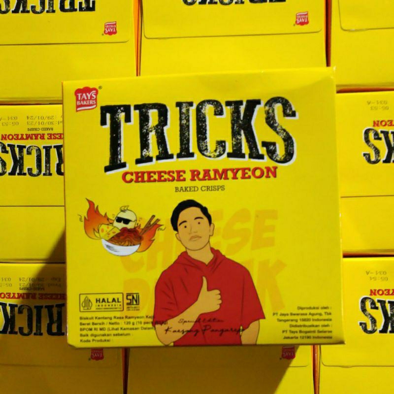 Jual Tricks Biskuit Kentang Varian Semua Rasa ( isi 10 pcs @15gr ...