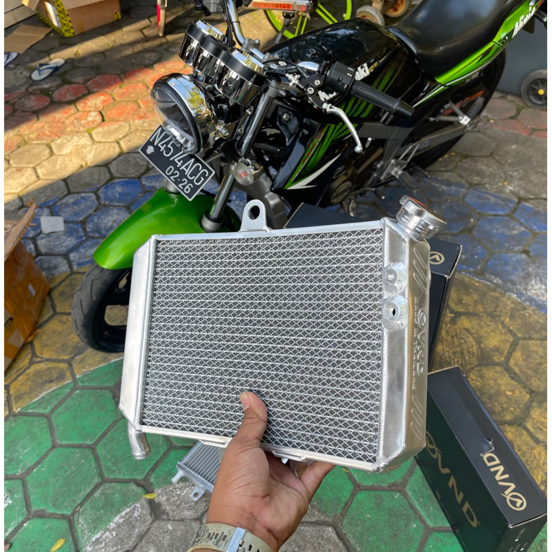 Jual radiator ninja r ninja ss VND QTT gambot curve besar big volume ...