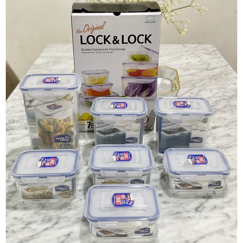Jual Lock n Lock Special Gift Set 7 pcs | Shopee Indonesia