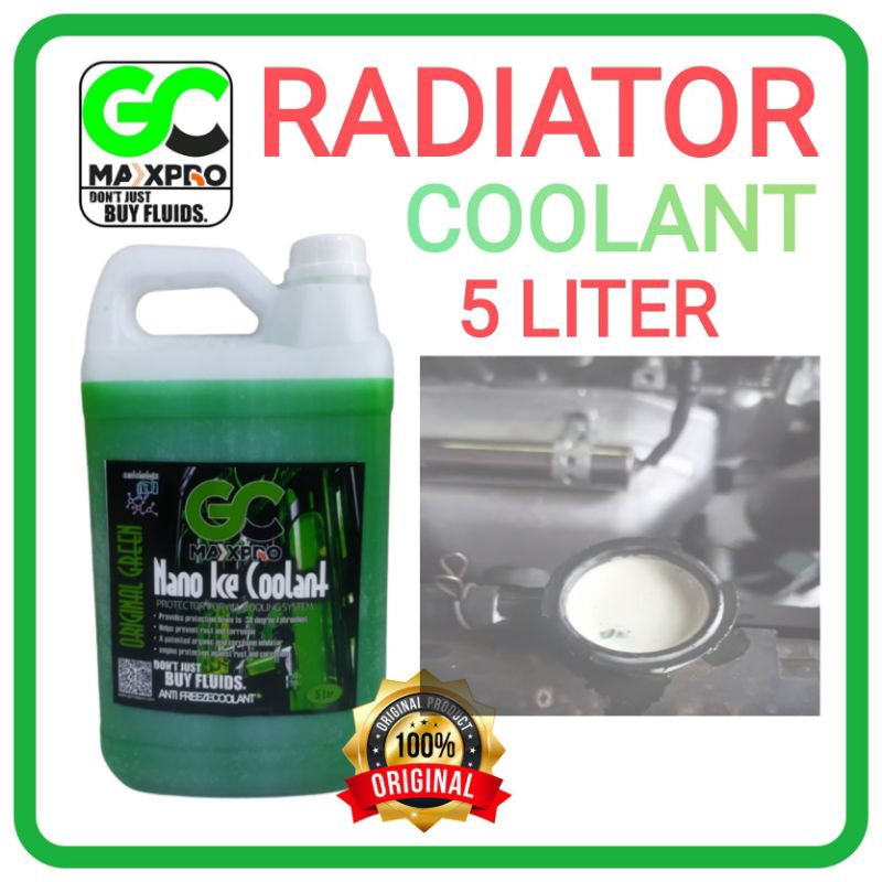 Jual Radiator coolant GC Maxpro Nano Ice Coolant 5liter | Shopee Indonesia