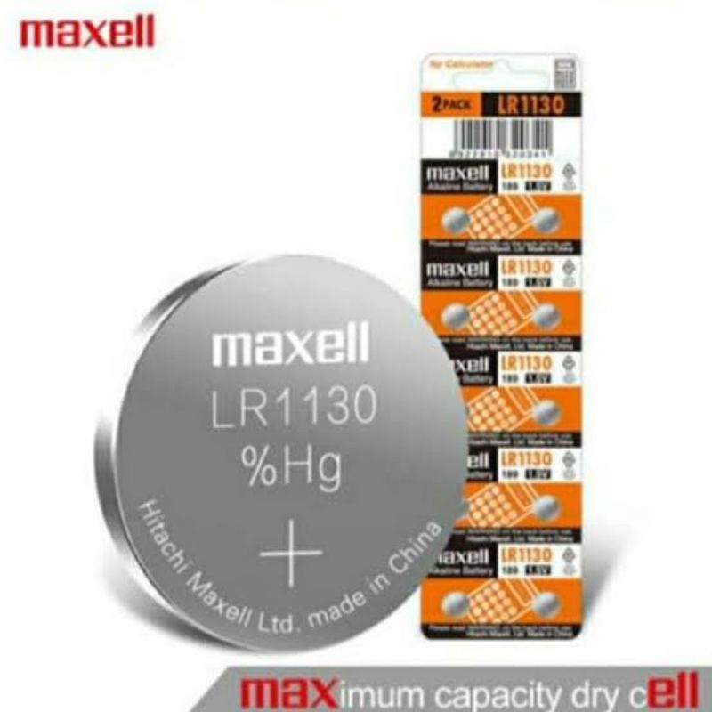 Jual Baterai Maxell LR1130 untuk kalkulator original | Shopee Indonesia