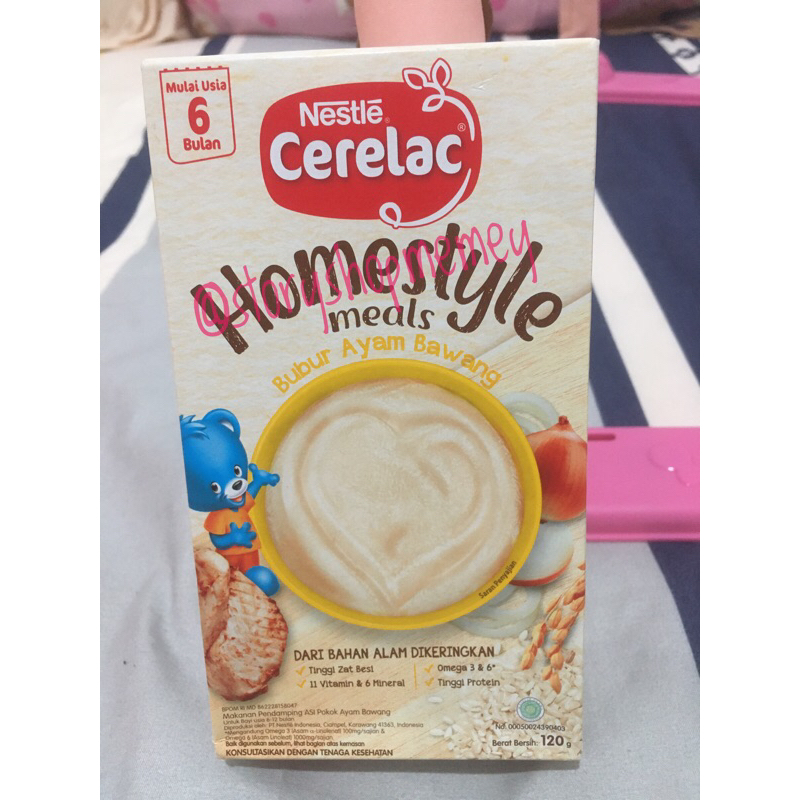 Jual Nestle CERELAC homestyle ayam bawang bubur bayi 120g | Shopee ...