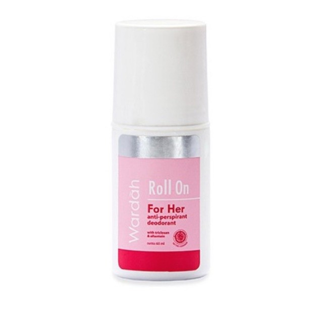 Jual Wardah Roll On For Her 60ml | Shopee Indonesia