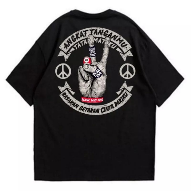 Jual KAOS DISTRO SLANK ORIGINAL - KAOS SLANK PEACE - BAJU SLANK - 100% ...