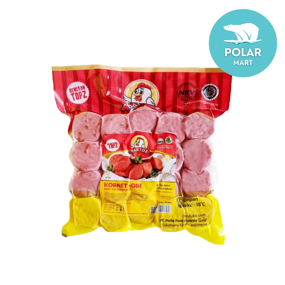 Jual Bartoz Kornet Koin Ayam 450 Gram (FROZEN FOOD BANDUNG) | Shopee ...