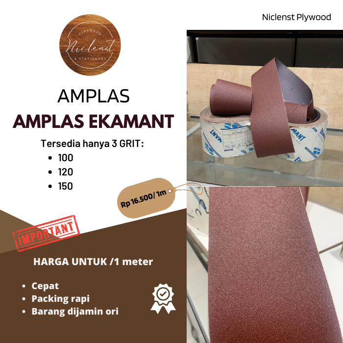 Jual amplas / amplas meteran / amplas Ekamant | Shopee Indonesia