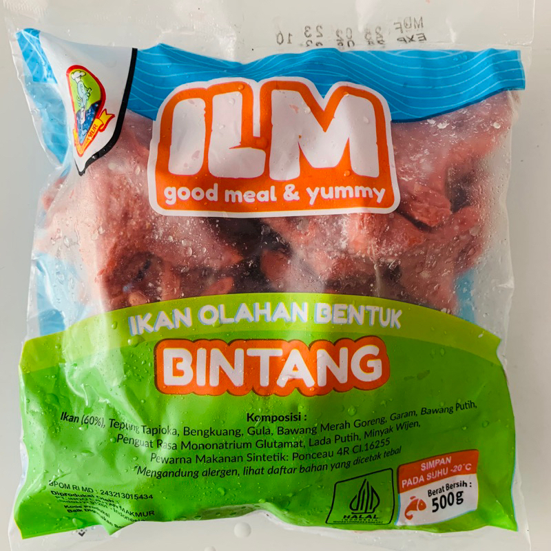 Jual Tempura Bintang ILM 500 gr Frozen Food Murah | Makanan Beku ...