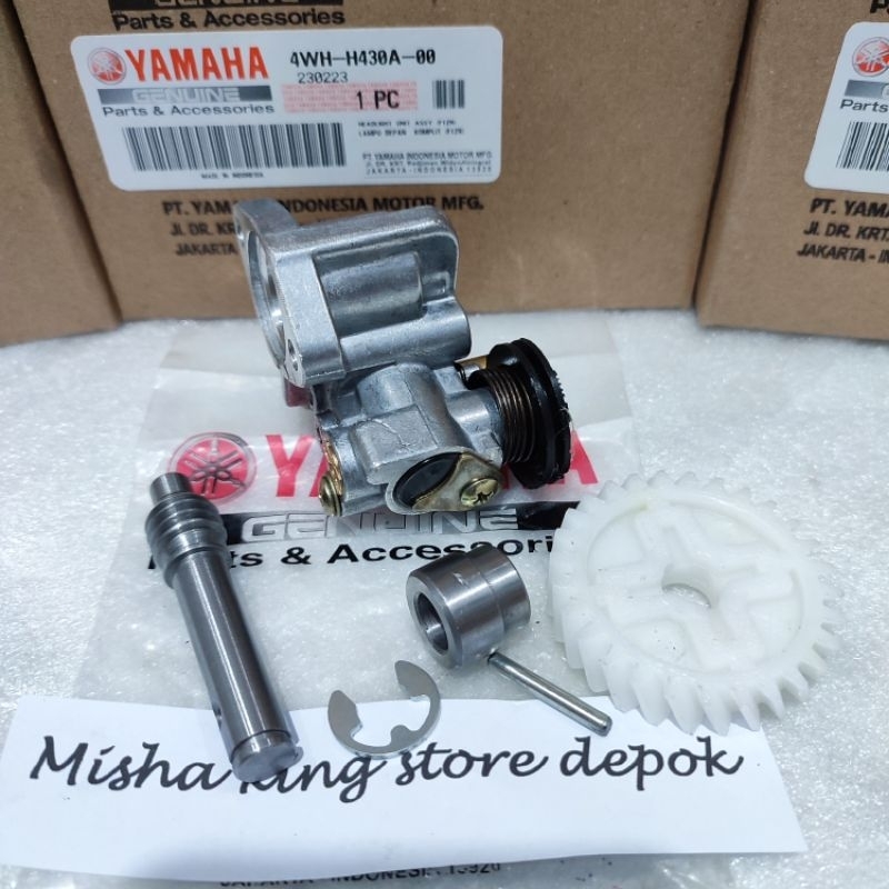 Jual Pompa oli rx king satu set plus as dan gigi plastik | Shopee Indonesia