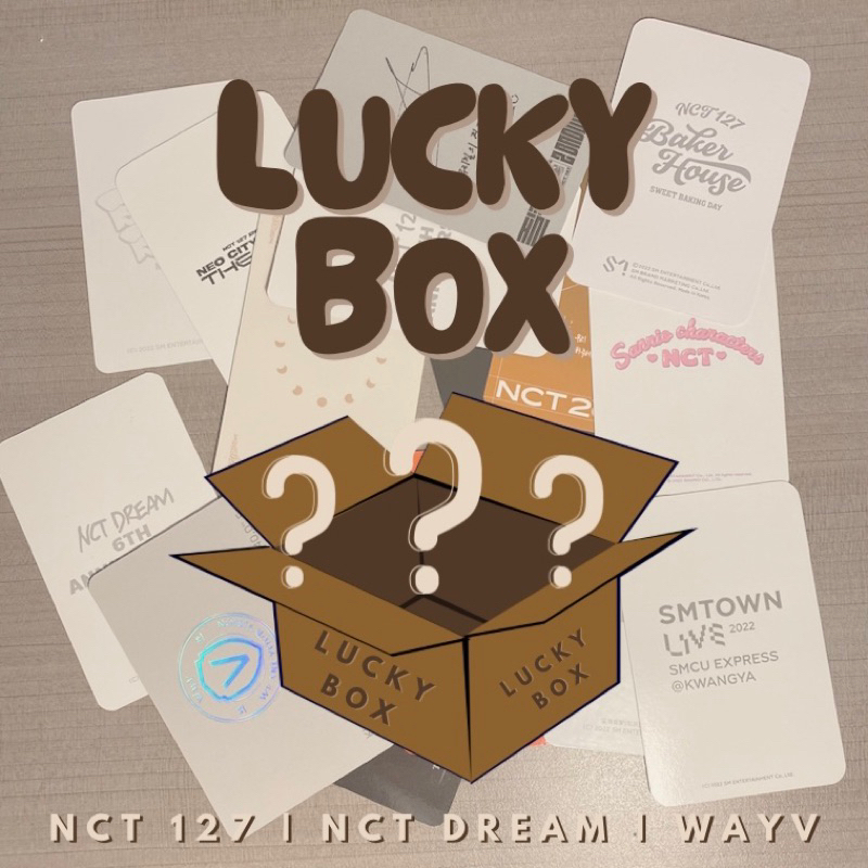 Jual [CEK DESKRIPSI] lucky box nct 127 nct dream random pc photocard ...
