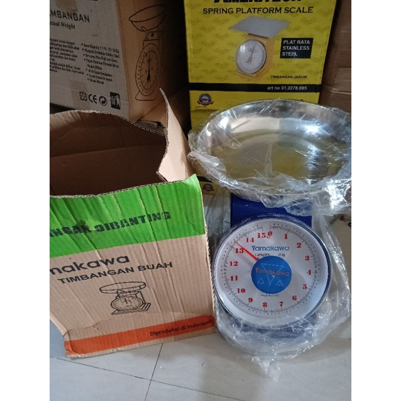 Jual Timbangan Jarum Manual Serbaguna / Buah Yamakawa 5kg 10kg 15kg | Shopee Indonesia