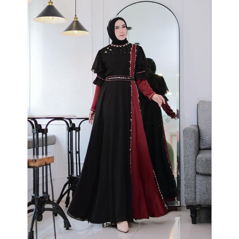 Jual QC. SHOFIA GAUN PROMO GAMIS PESTA SHOFIA GOWN LOVELY GOWN ORIGINAL ...