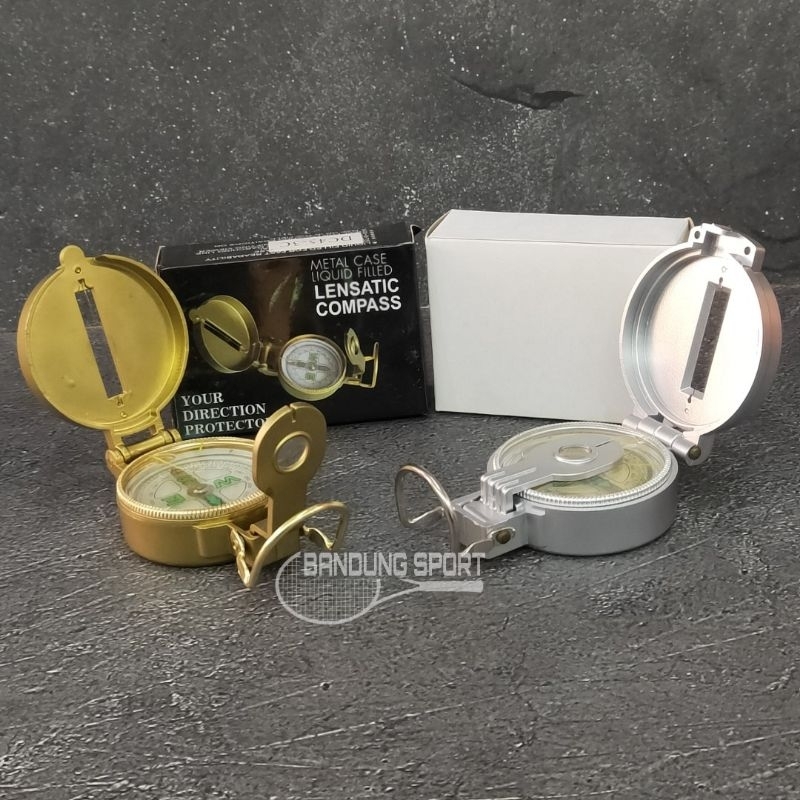 Jual Kompas Lensa Penunjuk Arah Angin / Compass Lensatic | Shopee Indonesia