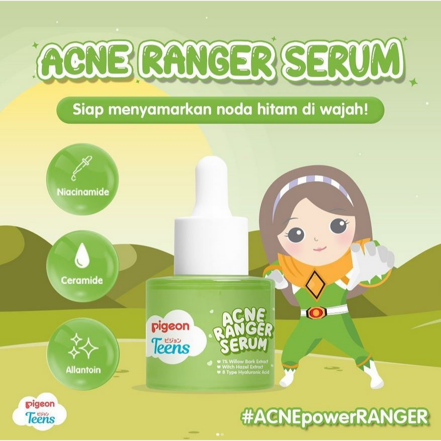 Jual LIVI - Pigeon Acne Ranger Serum 20ml | Shopee Indonesia