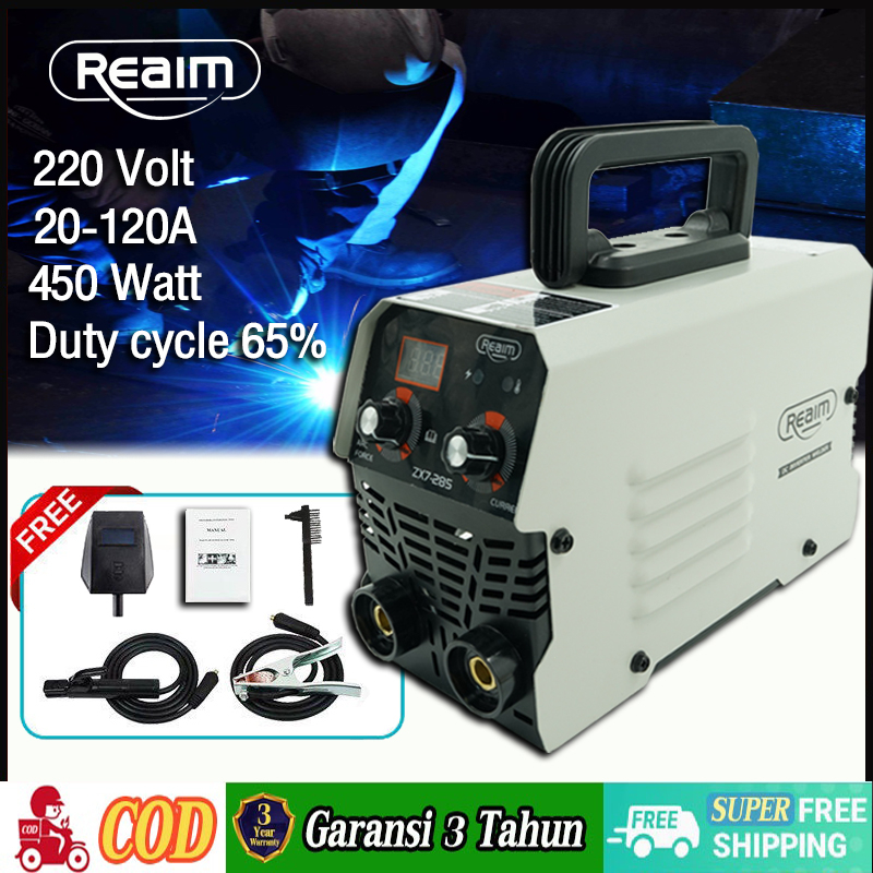 Jual Mesin Las Inverter MMA 450 watt 120 IGBT / Mesin las / Mesin trafo las / welding / Travo ...