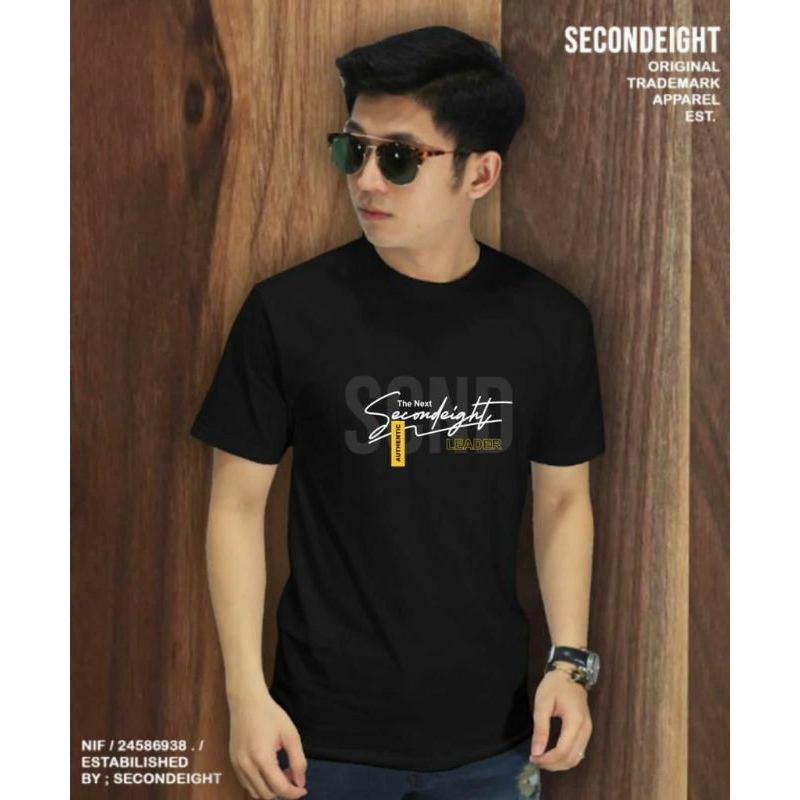 Jual Baju Kaos Distro Original Second eight Premium Quality | Shopee ...