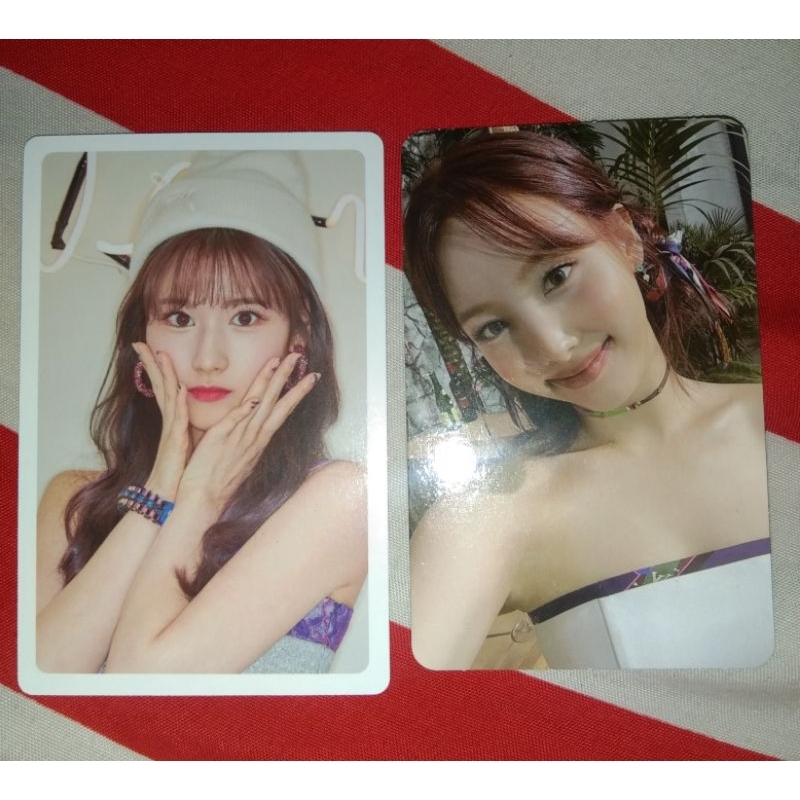 Jual Twice official photocard nayeon taste of love & sana pob wil | Shopee Indonesia