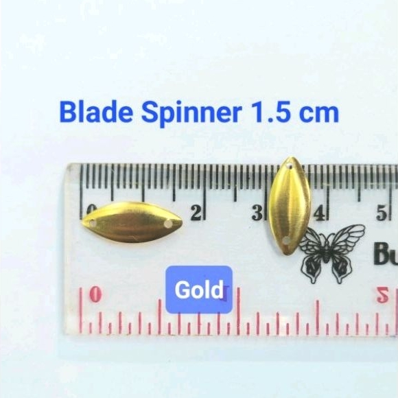 Jual Blade Spinner 1.5 cm - Aksesoris Lure Spiner Umpan Casting - Bukan ...