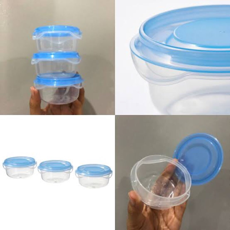 Jual Food Countainer 3pcs (Ikea) | Shopee Indonesia