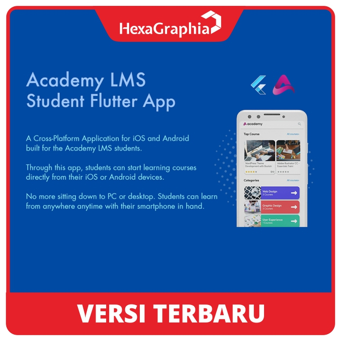 Jual Academy Lms Mobile App - Flutter iOS & Android | Shopee Indonesia