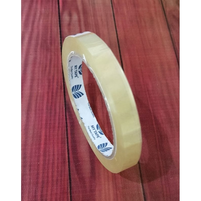 Jual Isolasi Bening / Isolasi Transparan My Tape 12mm (0,5 inch) x ...
